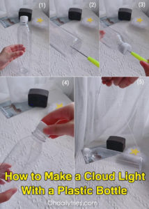 How to Make a Cloud Light With a Plastic Bottle