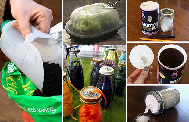 Best 23 Ideas to Recycle Empty Food Containers