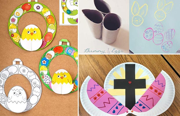 21 Adorable and Easy Paper Easter Crafts