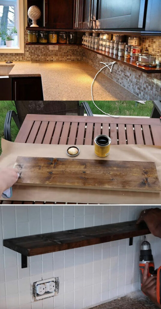 Clever Uses For That Space Under Kitchen Cabinets