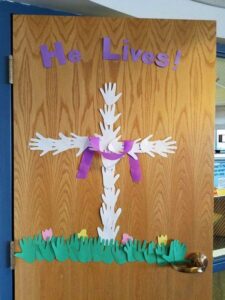 Cute Easter and Spring Decorations for Classroom Door