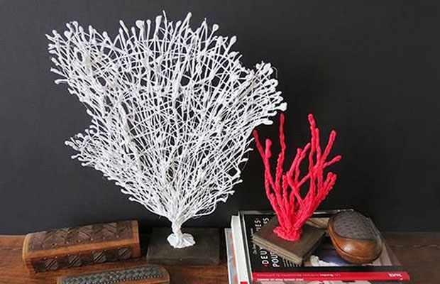 DIY Faux Coral Crafts For Home Decor