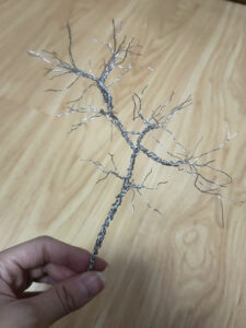 Wire Craft Project: DIY Wire Tree