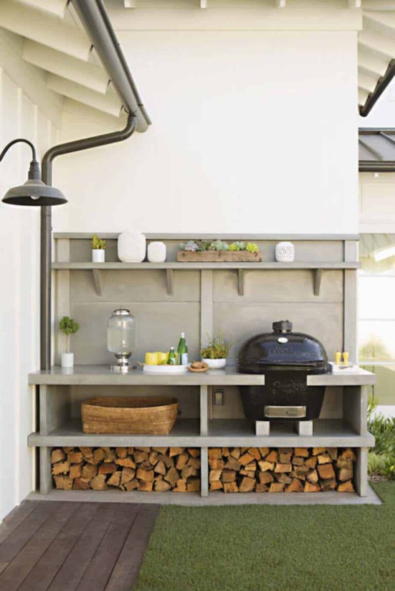 22 Innovative Farmhouse Style Outdoor Kitchens That Will Mesmerize You